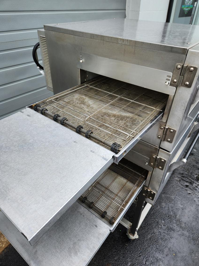 Lincoln Impinger 1132 Double Stack Conveyor Oven Pizza Equipment Company